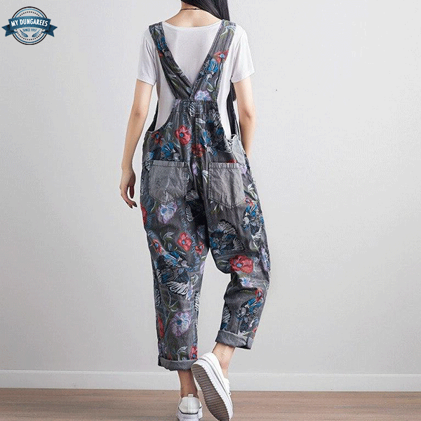 Grey Denim Dungarees | My Dungarees