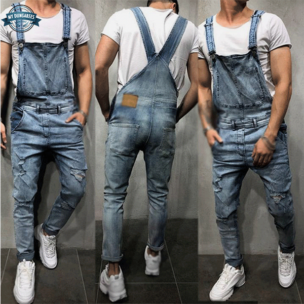 Mens Blue Dungarees | My Dungarees